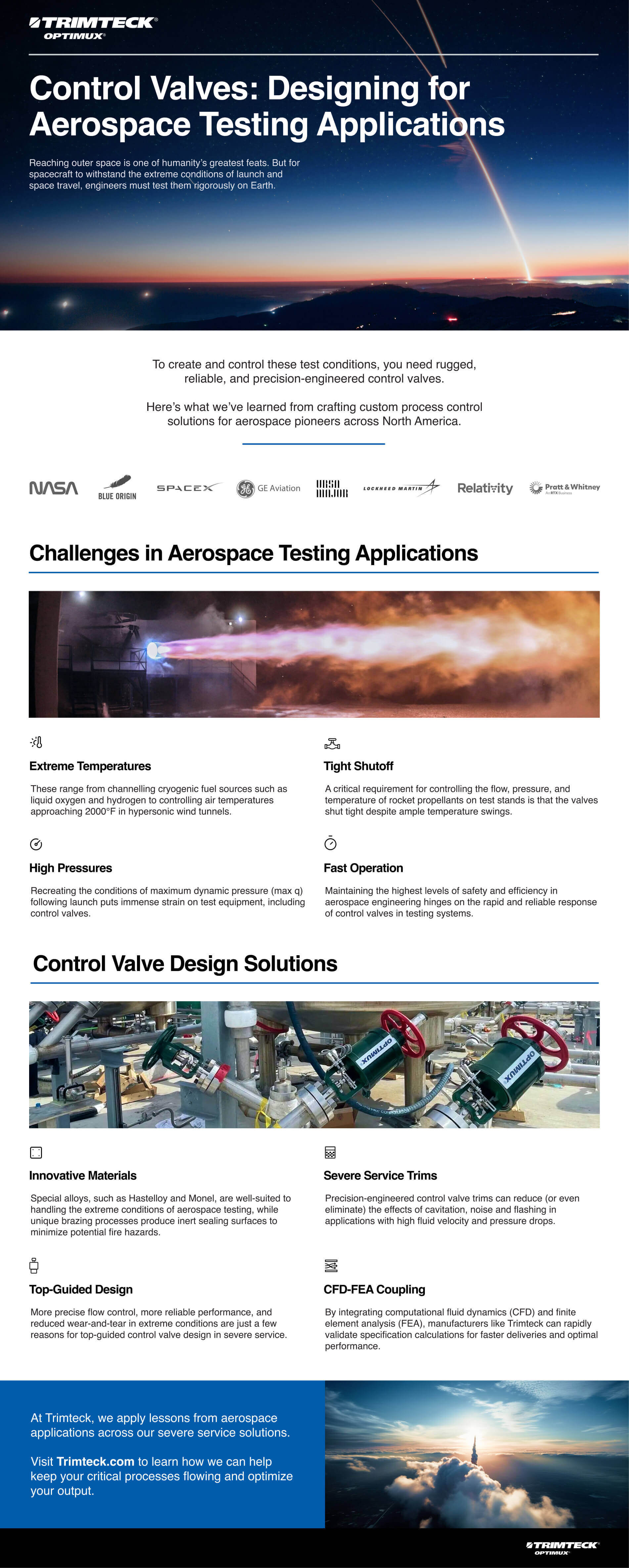 Infographic: Designing for Aerospace Testing Applications